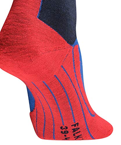 FALKE Men's SK4 Ski Socks, Merino Wool, Knee High, Light Cushion, Breathable Quick Dry, Winter Athletic Sock, Blue (Olympic 6940), 10.5-11.5, 1 Pair