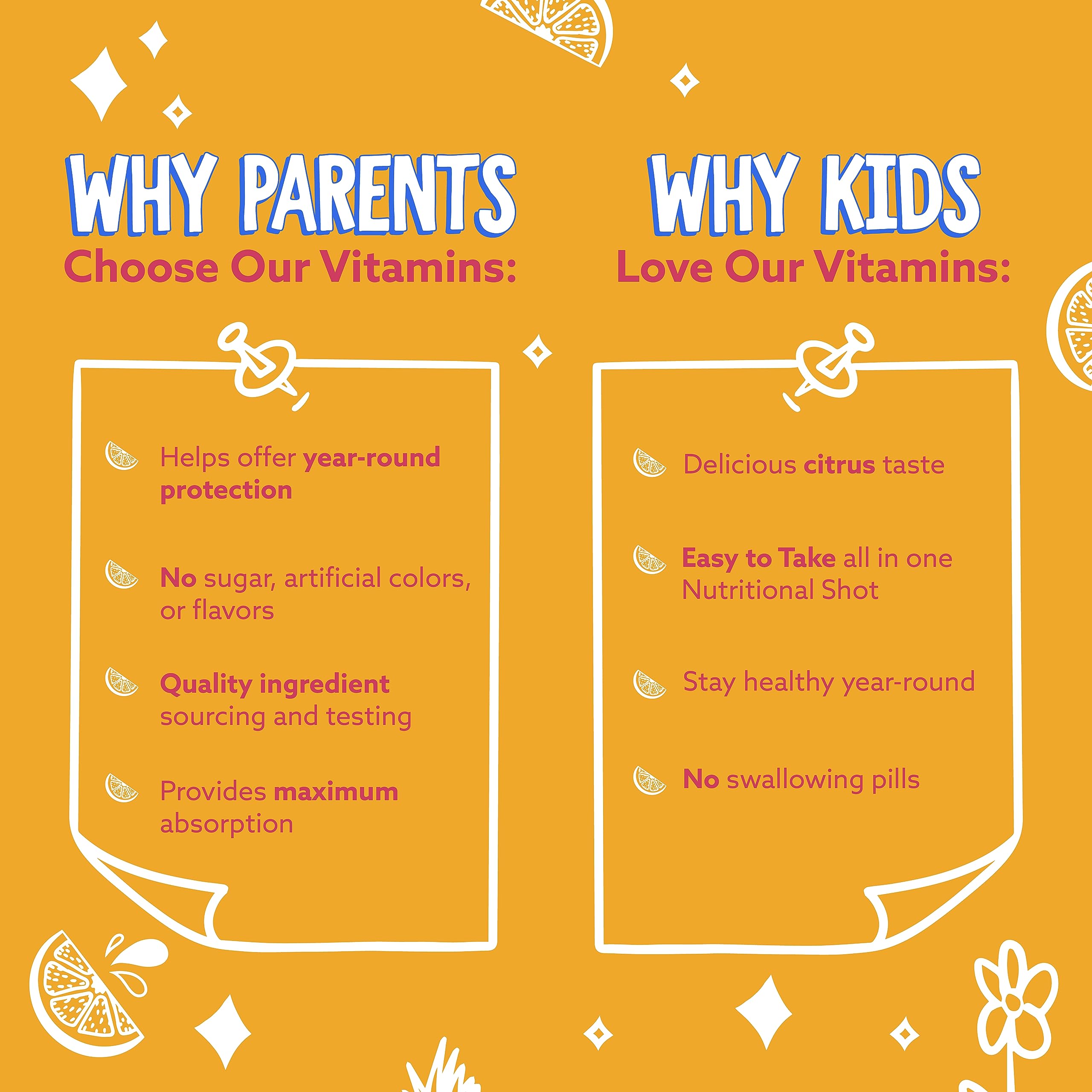 Feel Great Liquid Multivitamin for Kids | Orange Flavored Vegetarian & Sugar Free Kids Liquid Vitamin | Essential Kids Vitamins & Immune Support for Kids | 30 Day Supply