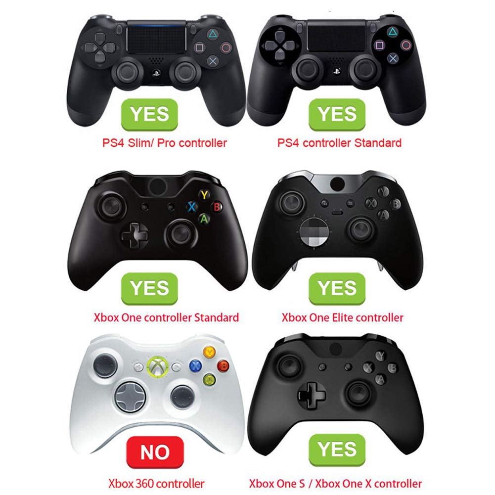 Onyehn Replacement 3D Analog Stick Joystick for PS4 Conroller,for Xbox One Controller and for Xbox Elite Wireless Controller(6PCS)