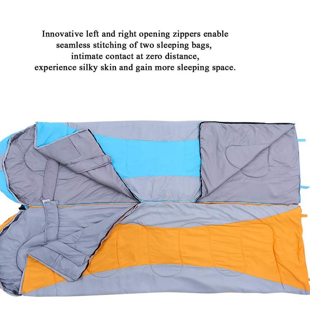 LMMDDP Camping Sleeping Bag,Spring, Fall, Lightweight, Waterproof for Adults and Kids - Camping Gear Equipment, Traveling, and Outdoors (Color : D)