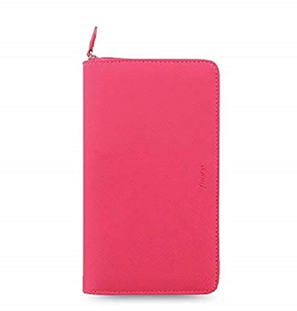 Filofax Saffiano Personal Compact Zip Organizer Peony