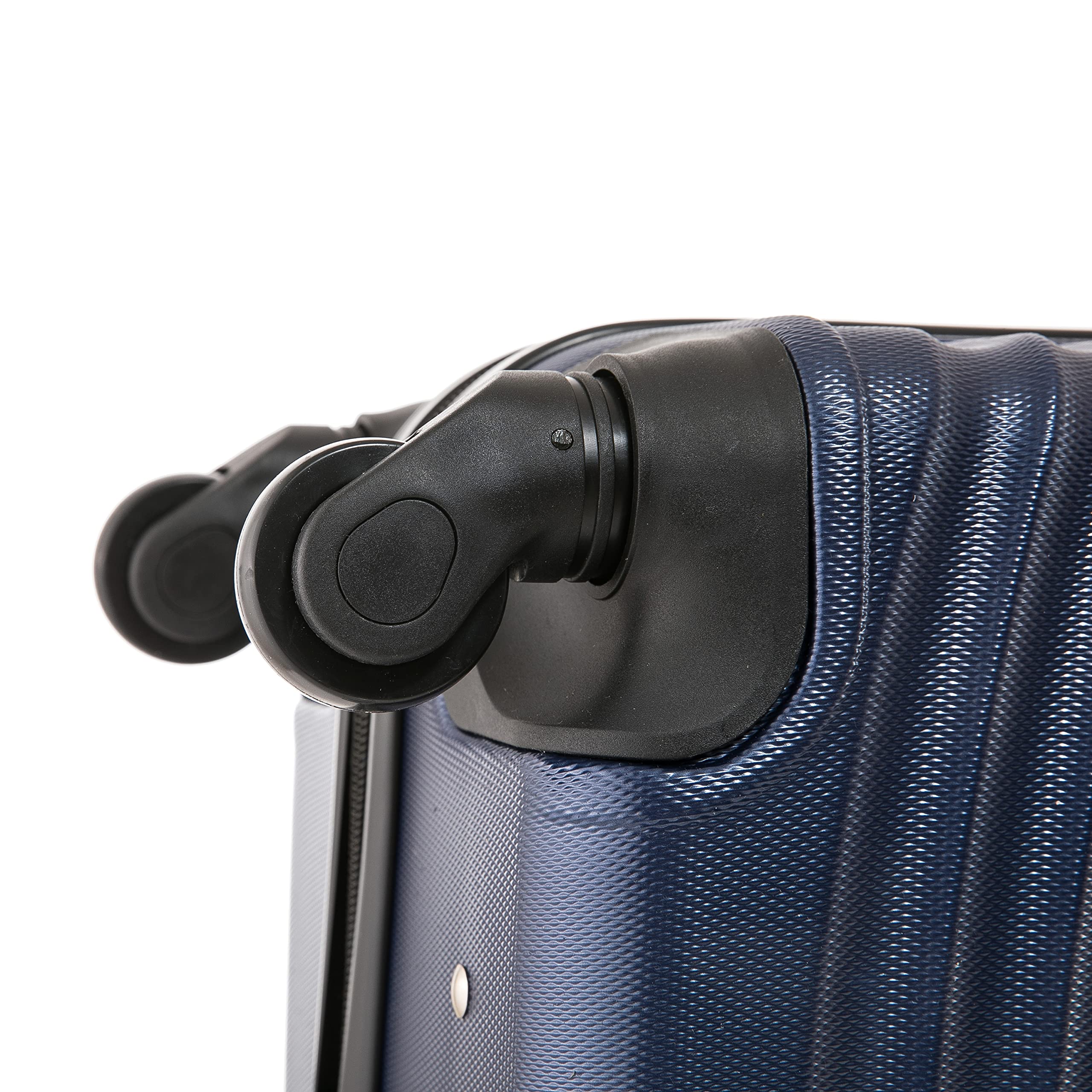 DUKAP ADLY Luggage with Spinner Wheels | Durable Lightweight Hardshell Suitcase,Travel Sets with Handle and Trolley | (20in, 24in, 28in) 3 Piece Luggage Set | Blue