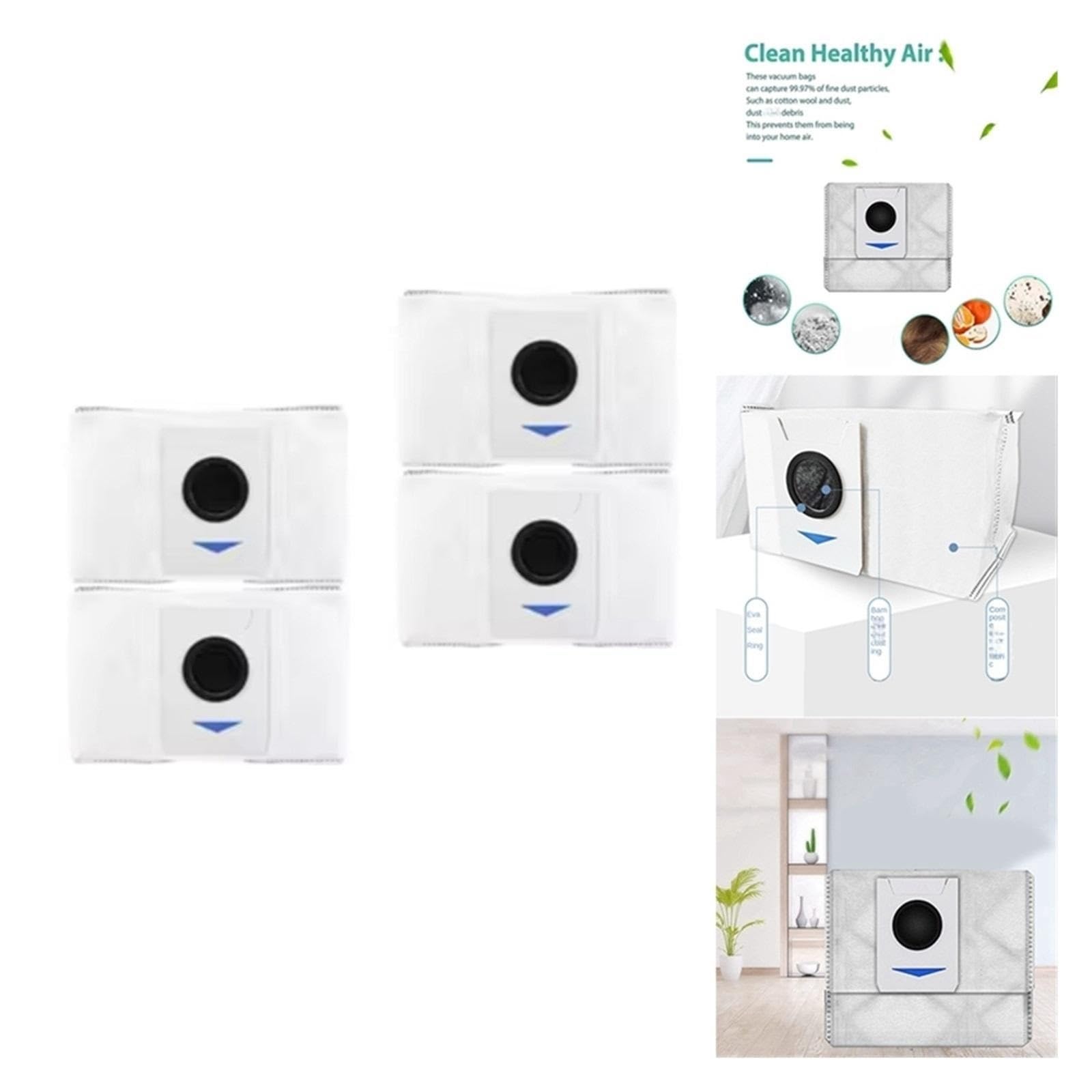 Dust Bag, Compatible with Ecovacs Deebot T20/T20MAX/T20PRO/X1 OMNI/T10 Omni/Turbo Robot Vacuum Cleaner Replacement Parts (Color : Set B)