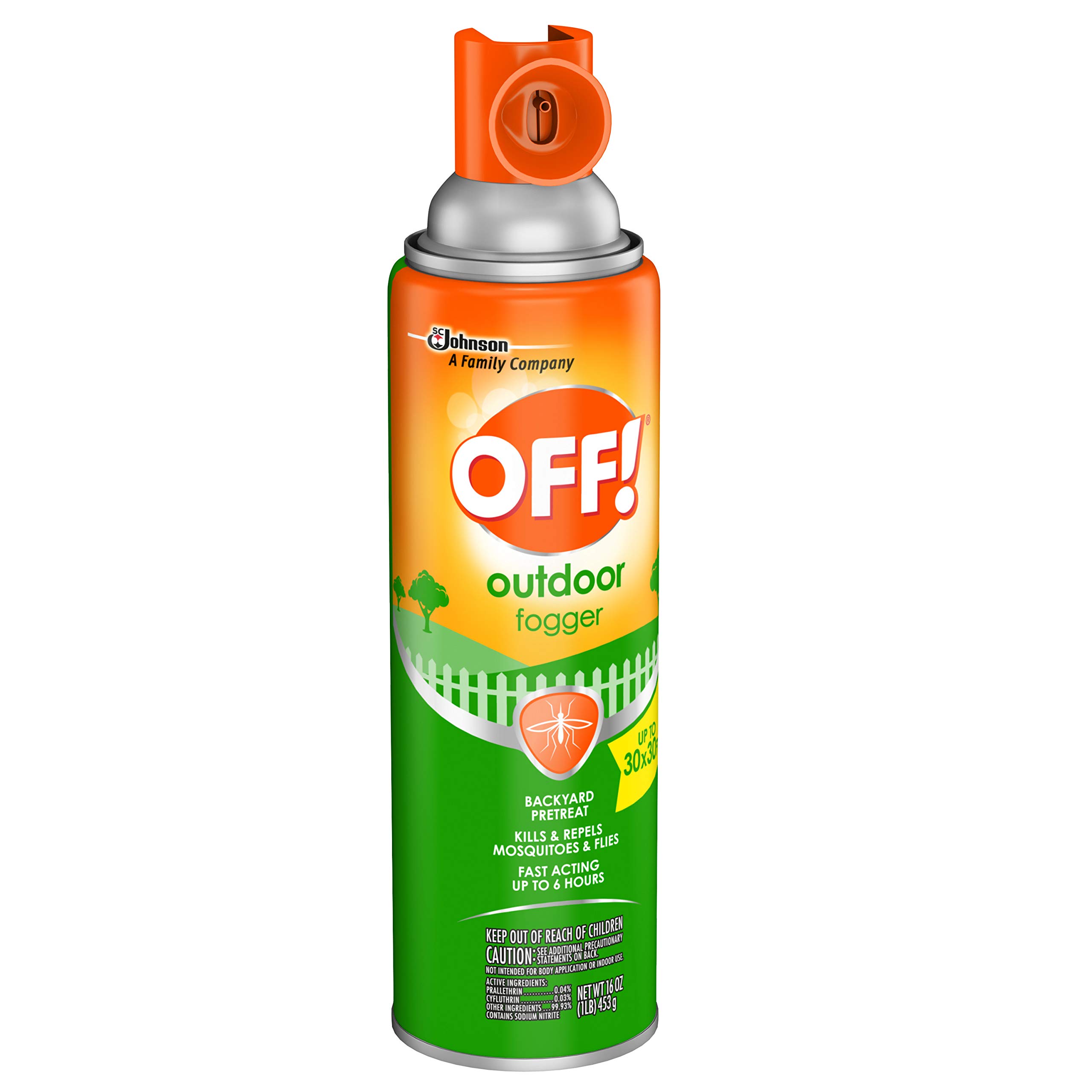 OFF! Wooden Backyard Pretreat Outdoor Fogger, 16 Ounces - 3 Pack