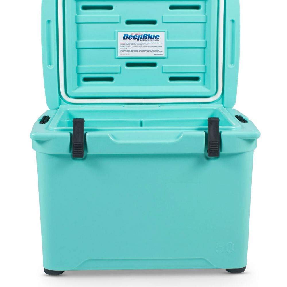 ENGEL Coolers 48 Quart 60 Can Roto Molded Ice Cooler, Seafoam (Open Box)