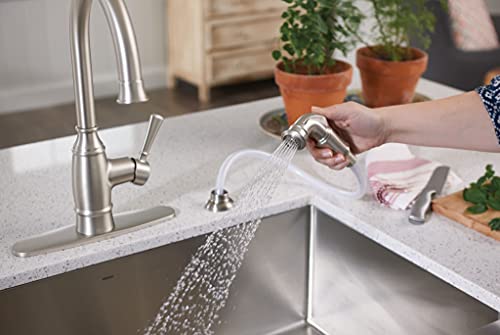 Moen G18121 1800 Series 30-Inch X 21-Inch Stainless Steel 18 Gauge Single Bowl Farmhouse Kitchen Sink