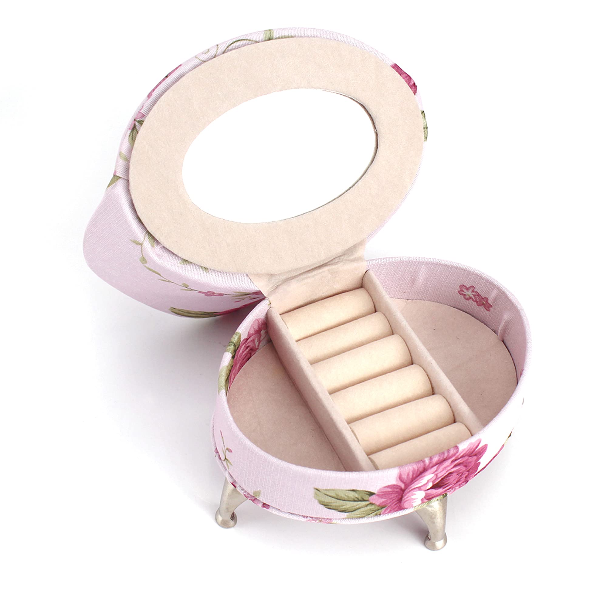 Felice Ann Jewelry Box Jewelry Case Mini Dollhouse Furniture Armoire Sofa Couch Round Bed,one size