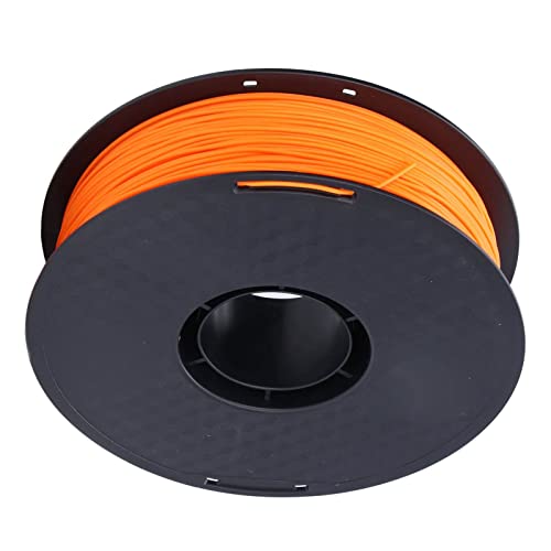 PLA Filaments, High Purity Filament Printing Materials Good Tensile Strength Plastic for Printing(Orange)