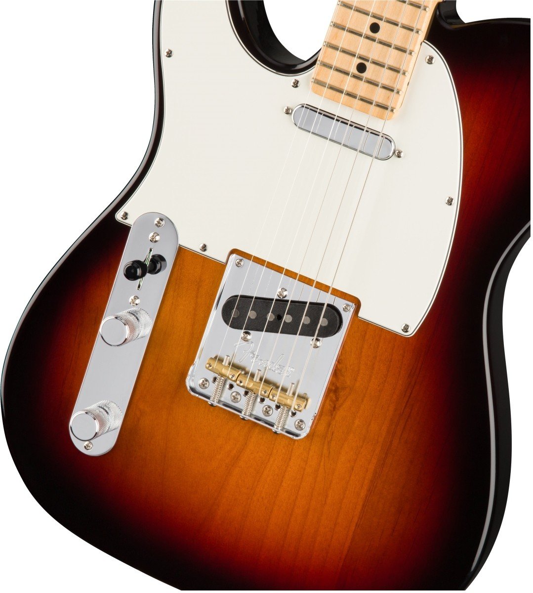 Fender American Professional Telecaster Left-Handed Electric Guitar, Maple Fingerboard, 3-Color Sunburst