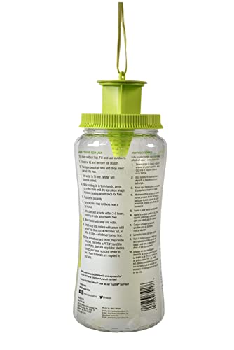 RESCUE! POP! Fly Trap – Large Reusable Fly Trap for Outdoor Use