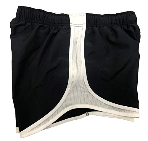 Women's Nike Black/White Drifit Tempo Shorts - XS