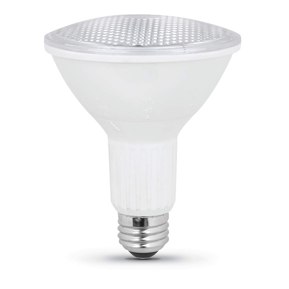 Feit Electric PAR30L 75W Equivalent LED Light Bulb, Dimmable, 3000K Bright White, 750 Lumens, 8 Year Lifetime, E26 Base, CRI 90, UL/CUL Listed, Long Beam Choice Reflector - PAR30L/ADJ/930CA