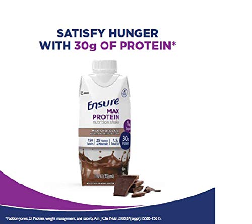 Ensure, Max Chocolate, 11 Ounce, 4 Count