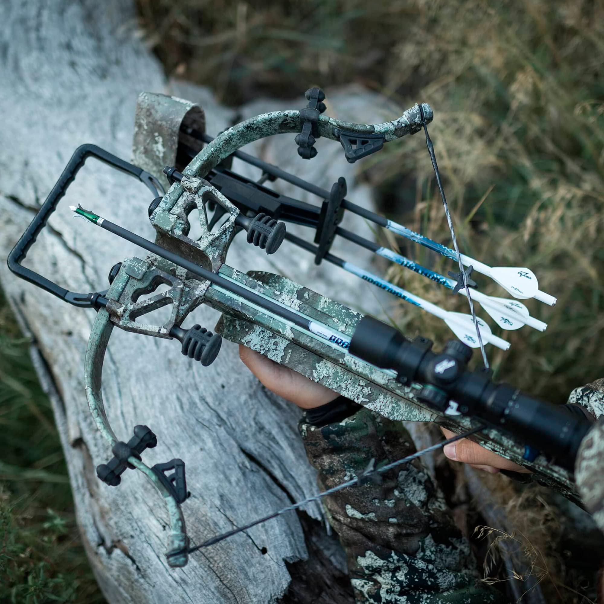 Excalibur PROFLIGHT 18 in. Crossbow Arrows, 6 Pack, Green