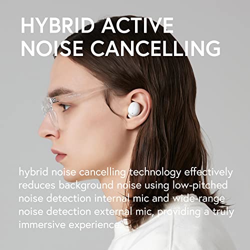 Phiaton Bonobuds Lite True Wireless Earbuds with Clear Voice by Intelligo and Ambient Mode | Bluetooth Earphones with 11 Hour Playtime
