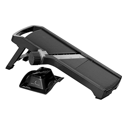 Emeril Lagasse 3 in 1 Mandoline Slicer for Kitchen Vegetable Slicer, Vegetable Chopper and French Fry Cutter for Cheese, Onion, Potato, Carrot Julienne, with Precise Adjustability
