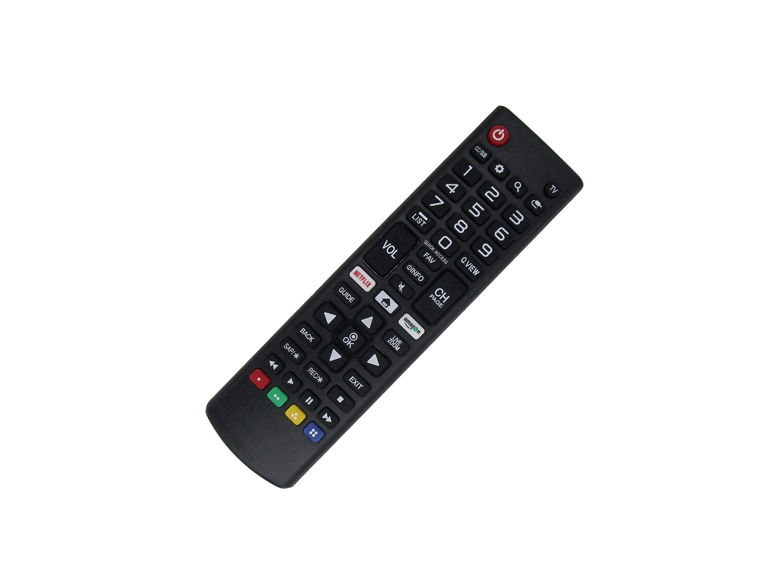 HCDZ Replacement Remote Control for LG 24LM520S-WU 28LM520S-WU 32LK540BBUA 49LK5400BUA 32LK540BBUA 43LK5400BUA Smart LED HDTV TV