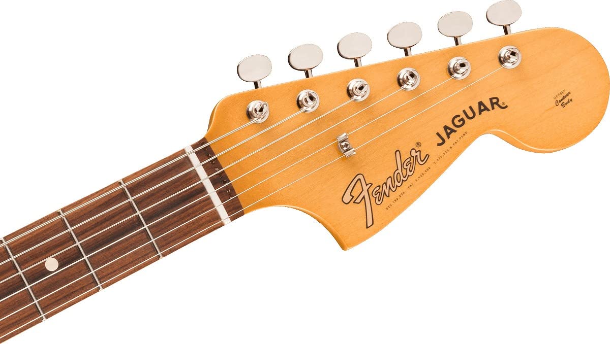 Fender Vintera 60s Jaguar Electric Guitar, with 2-Year Warranty, 3-Color Sunburst, Pau Ferro Fingerboard