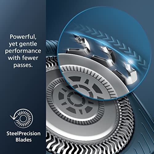 Philips Norelco Shaver 7200, Rechargeable Wet & Dry Electric Shaver with SenseIQ Technology and Pop-up Trimmer S7887/82