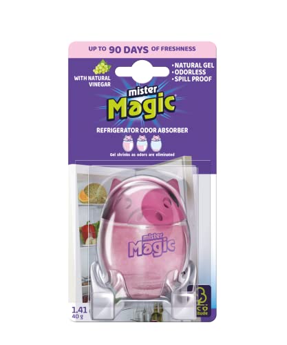 Mister Magic Refrigerator Odor Absorber | Fridge Freshener |Vinegar|1 Pack