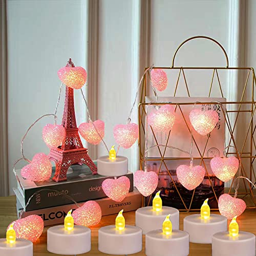 Nancia 100PACK Flameless LED Tea Lights Candles, Realistic and Bright Flickering Long Lasting 200Hours Battery-Powered, Ideal Party, Wedding, Birthday, Gifts Home Decoration Warm Yellow
