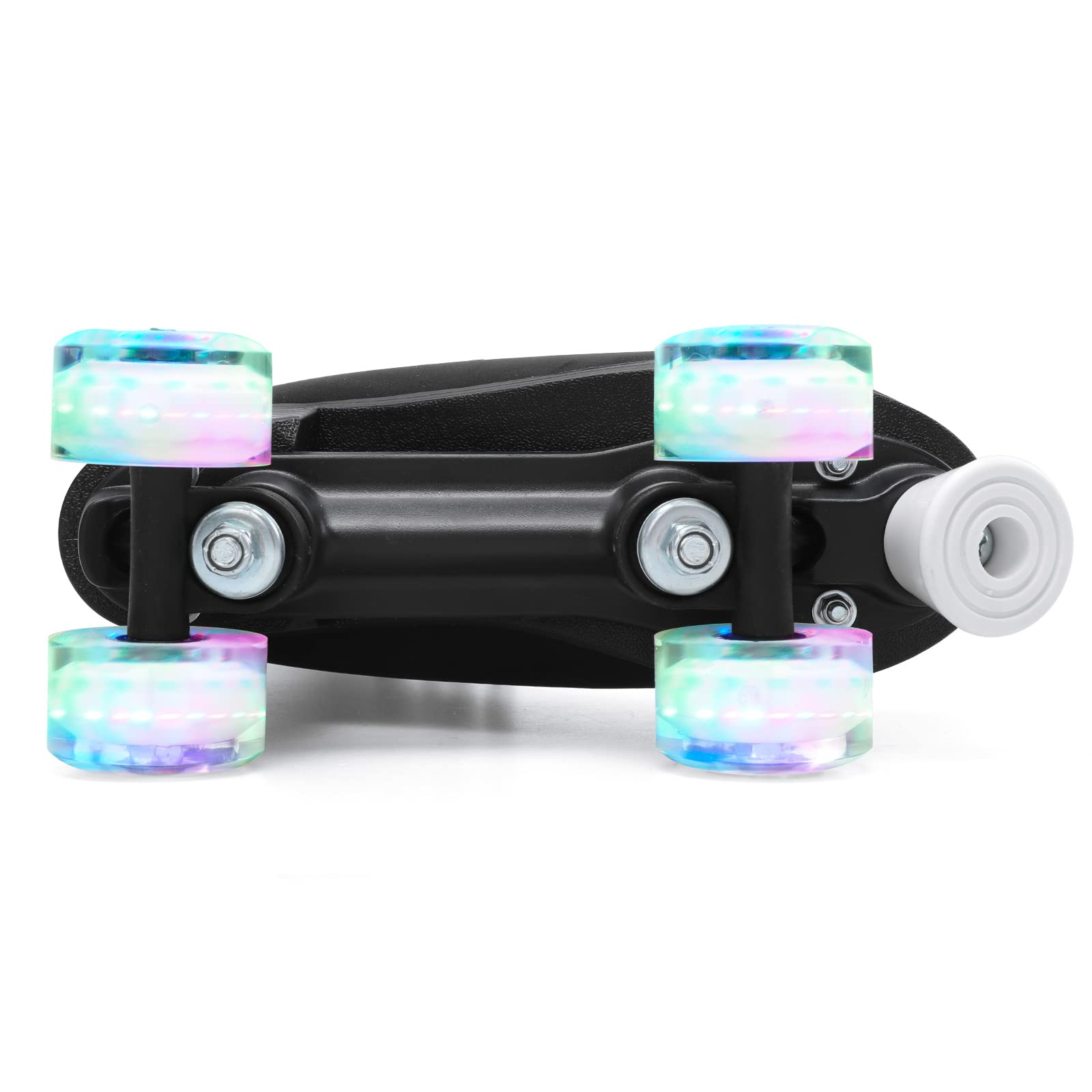 FEETCITY Roller Skates, High-top Roller Skates Four Wheels Double Row Roller Skates Adult and Youth, Indoor and Outdoor Size 7