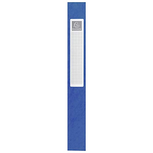 Exacompta - Ref 50400E - Elasticated Filing Boxes - 240 x 320mm in Size, Suitable for A4 Documents, 40mm Spine with Label - Assorted Colours (Pack of 8)