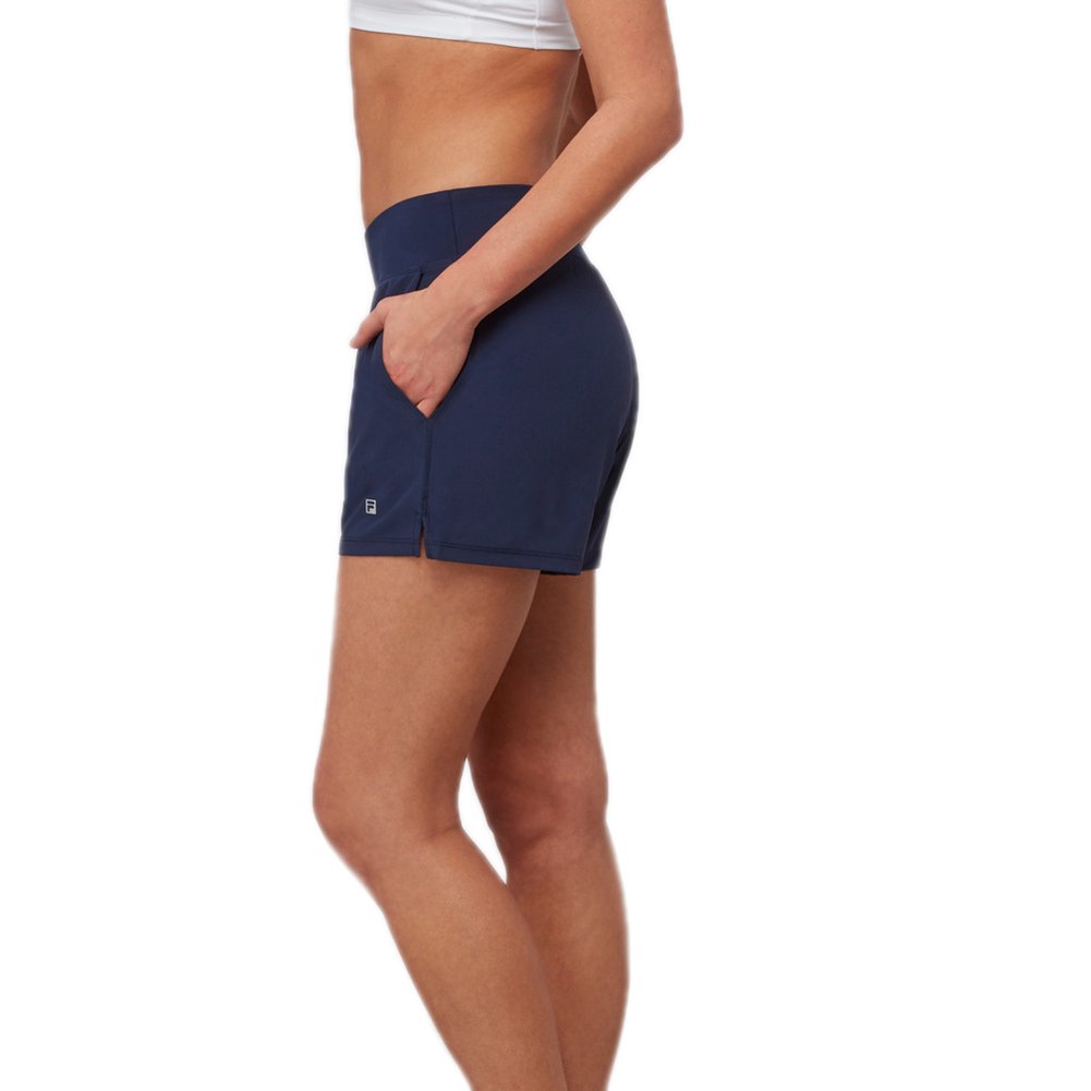 Fila Women's Double Layer Short Navy L