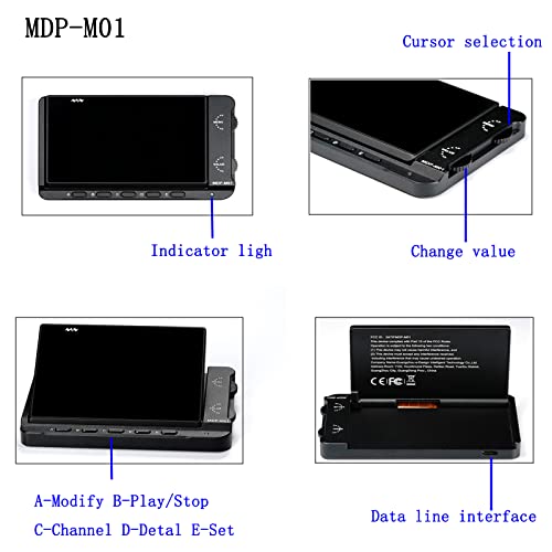 TOOLSAGE Variable DC Power Supply MDP-M01 Mini Digital Programmable Adjustable Linear Laboratory Power DC-DC CV CC Output 90W 30V 5A Meter Module