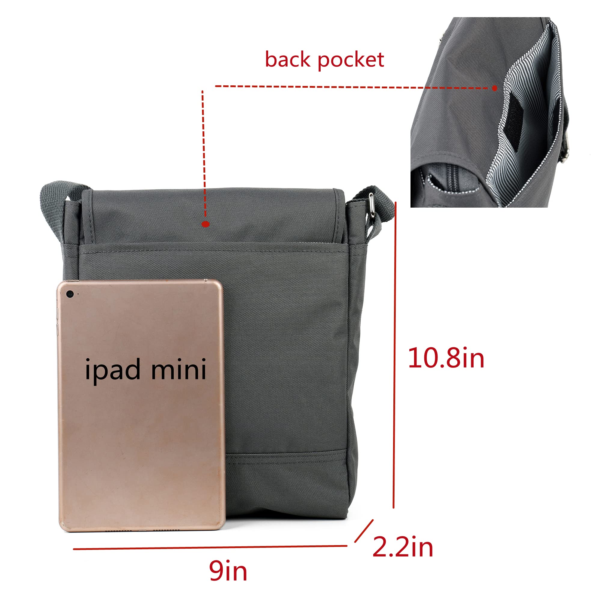 MHCNLL Women Crossbody Purses with Anti Theft RFID Ladies Waterproof Shoulder bag Handbag