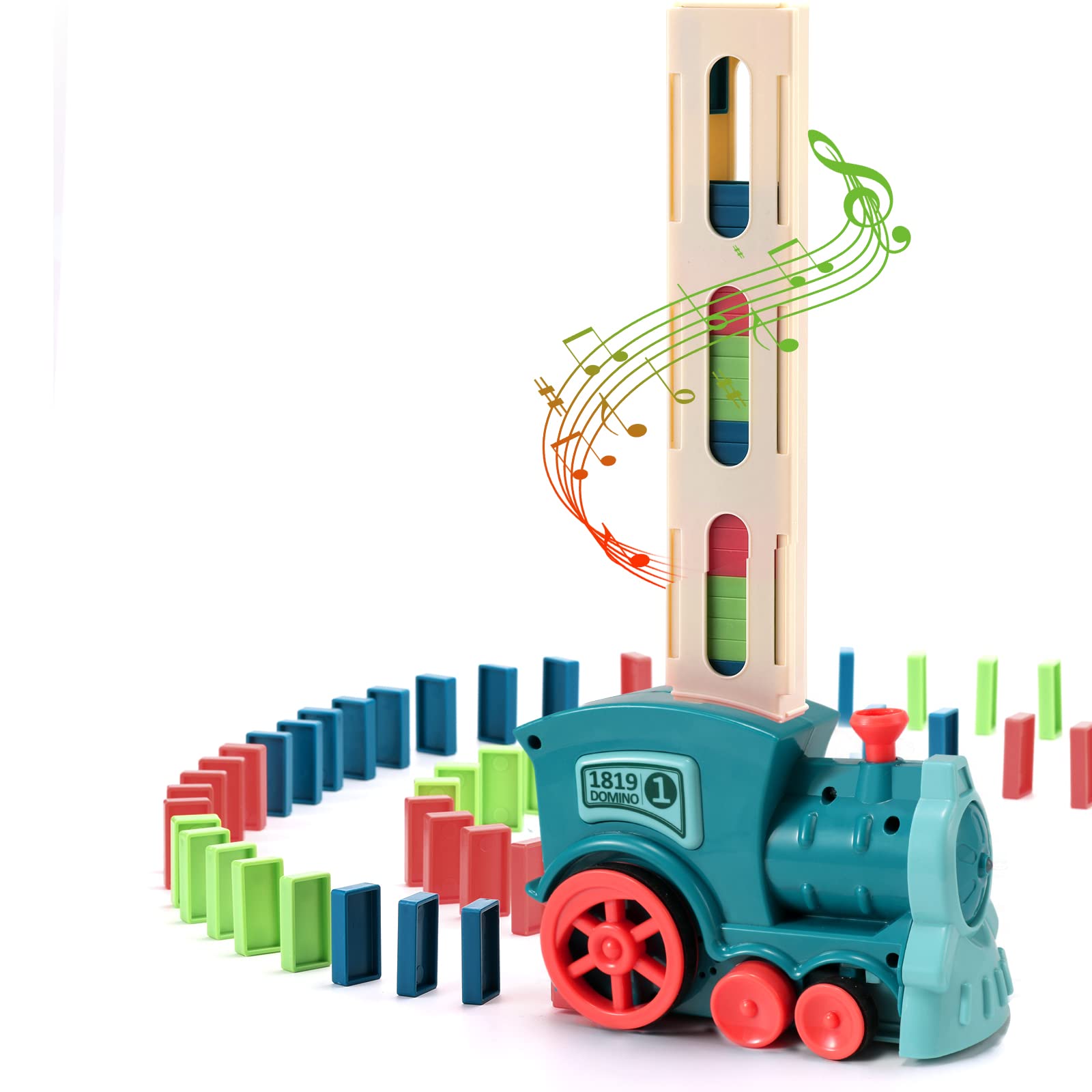MoKasi Domino Train Toy