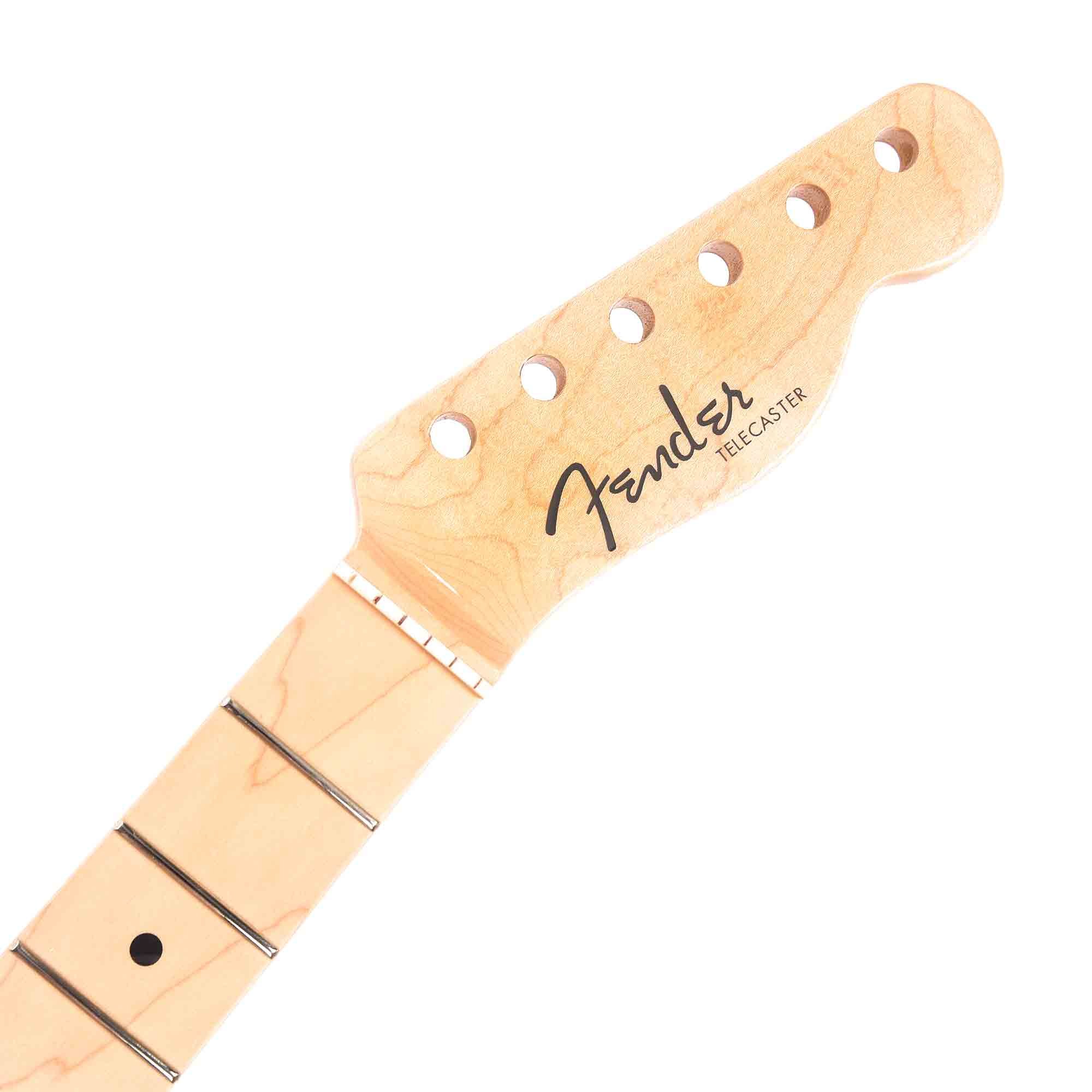 Fender American Elite Telecaster Neck, with 2-Year Warranty Compound Back Shape, Modern C to D, 22 Medium Jumbo Frets, Maple Fingerboard