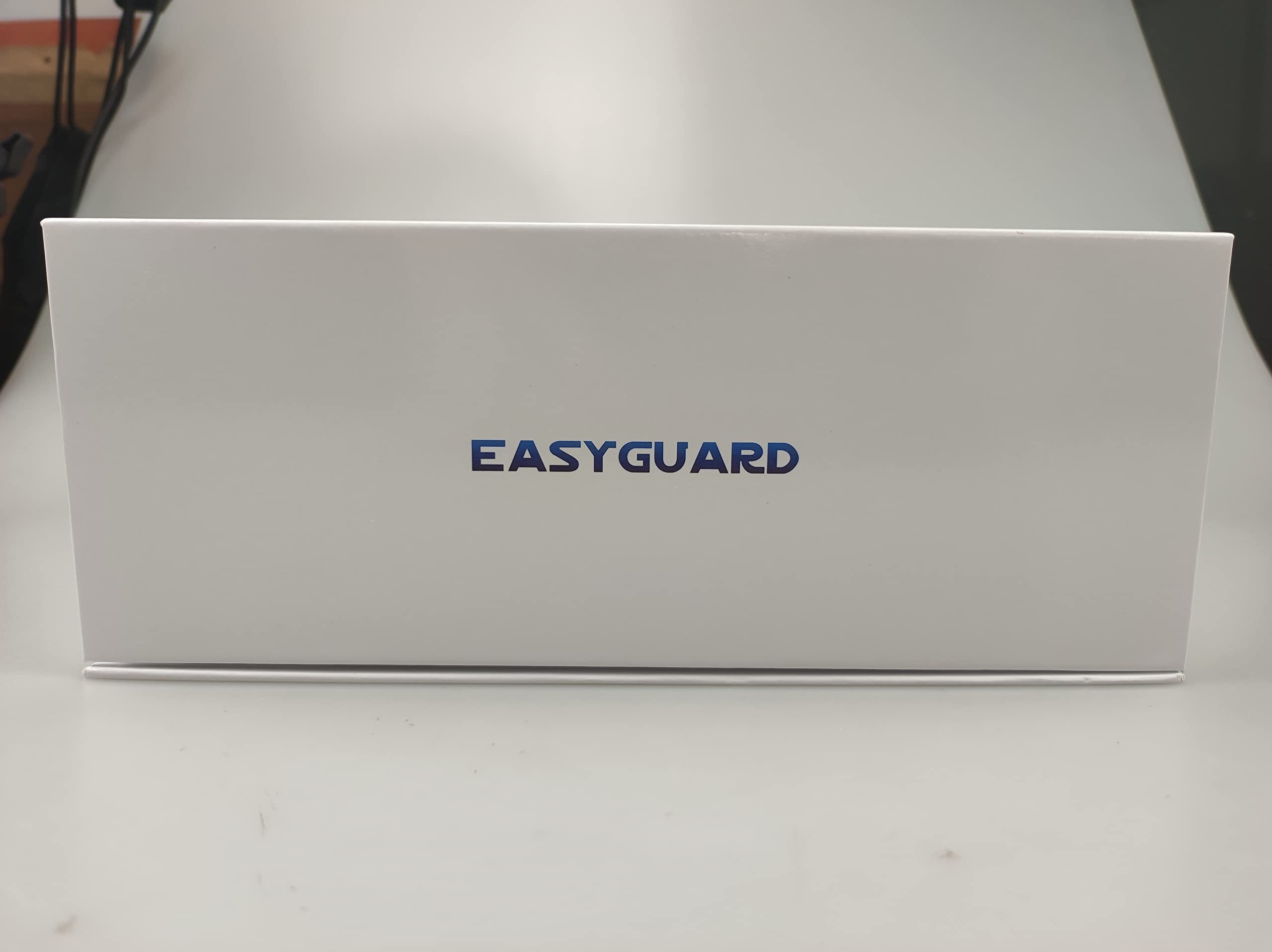 EASYGUARD EC202 2 Way car Alarm System with LCD Pager Display Remote Engine Start & Microwave Sensor DC12V