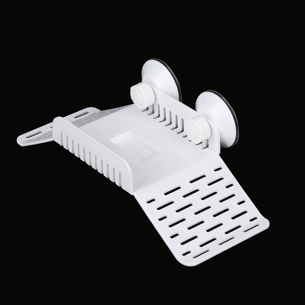 Turtle Basking Climbing Basking Terrace Aquarium Fish Reptile Tortoise Floating Dock Pet Supplies White