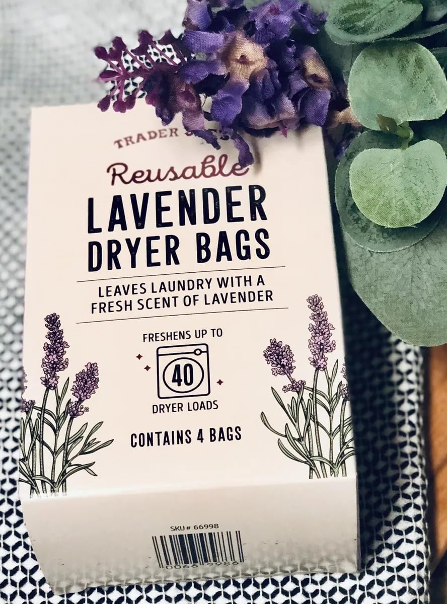 Trader Joes Lavender Dryer Bags (Pack of 3) by Trader Joe's