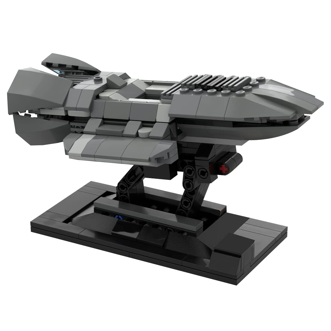 Ottima MOC-37099 Military Sci-fi Series Models, Space Wars Microfighter Model Building Toy Set for Kids Boys Compatible with Lego - 262Pcs