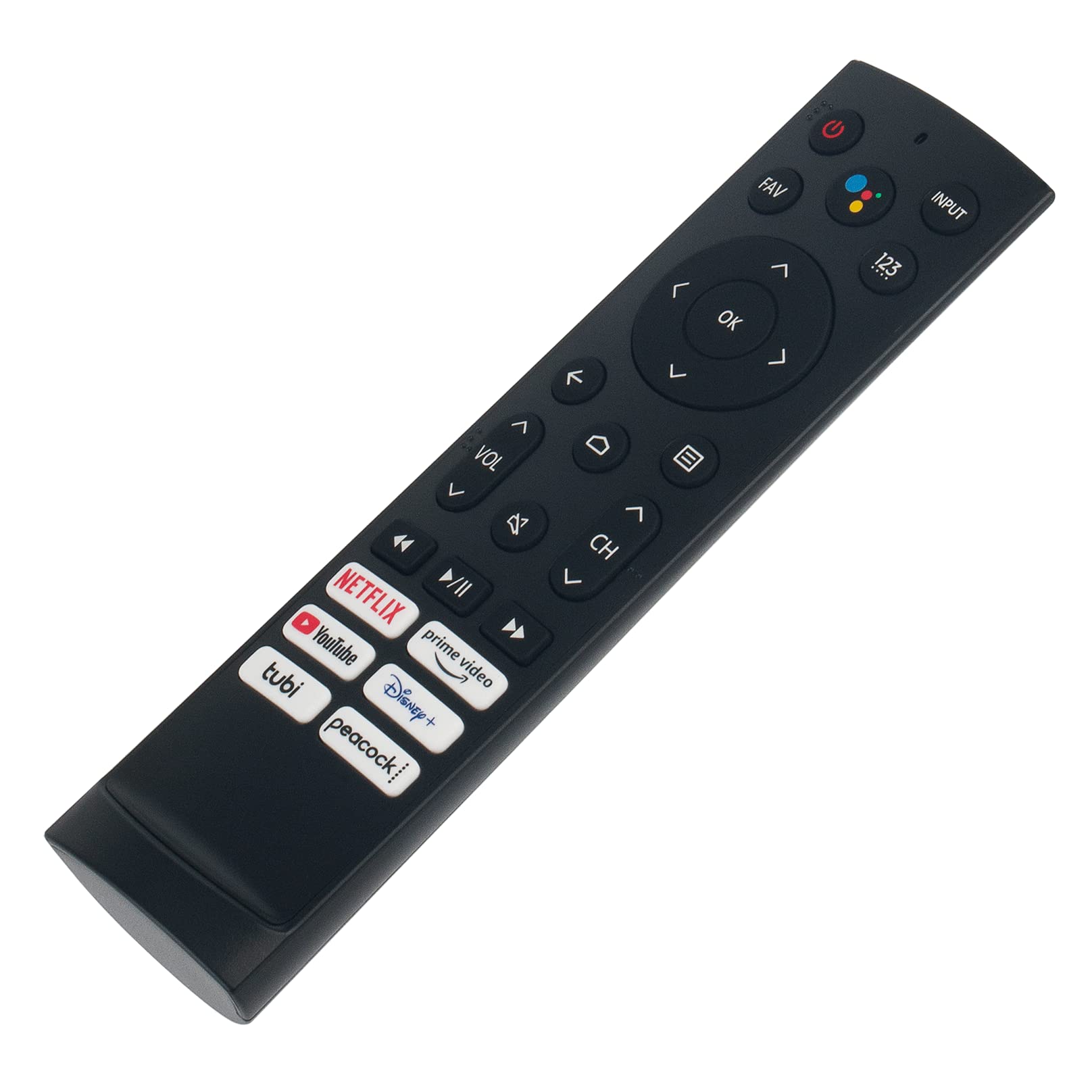 ERF3A90 Replacement Remote Control - ALLIMITY - fit for Hisense Android Smart TV Remote Control 75A6H 70A6H 65A6H 55A6H 43A6H 50A6H 65U8H 75U8H U8H 55U7G 65U7G 75U7G 55U78G