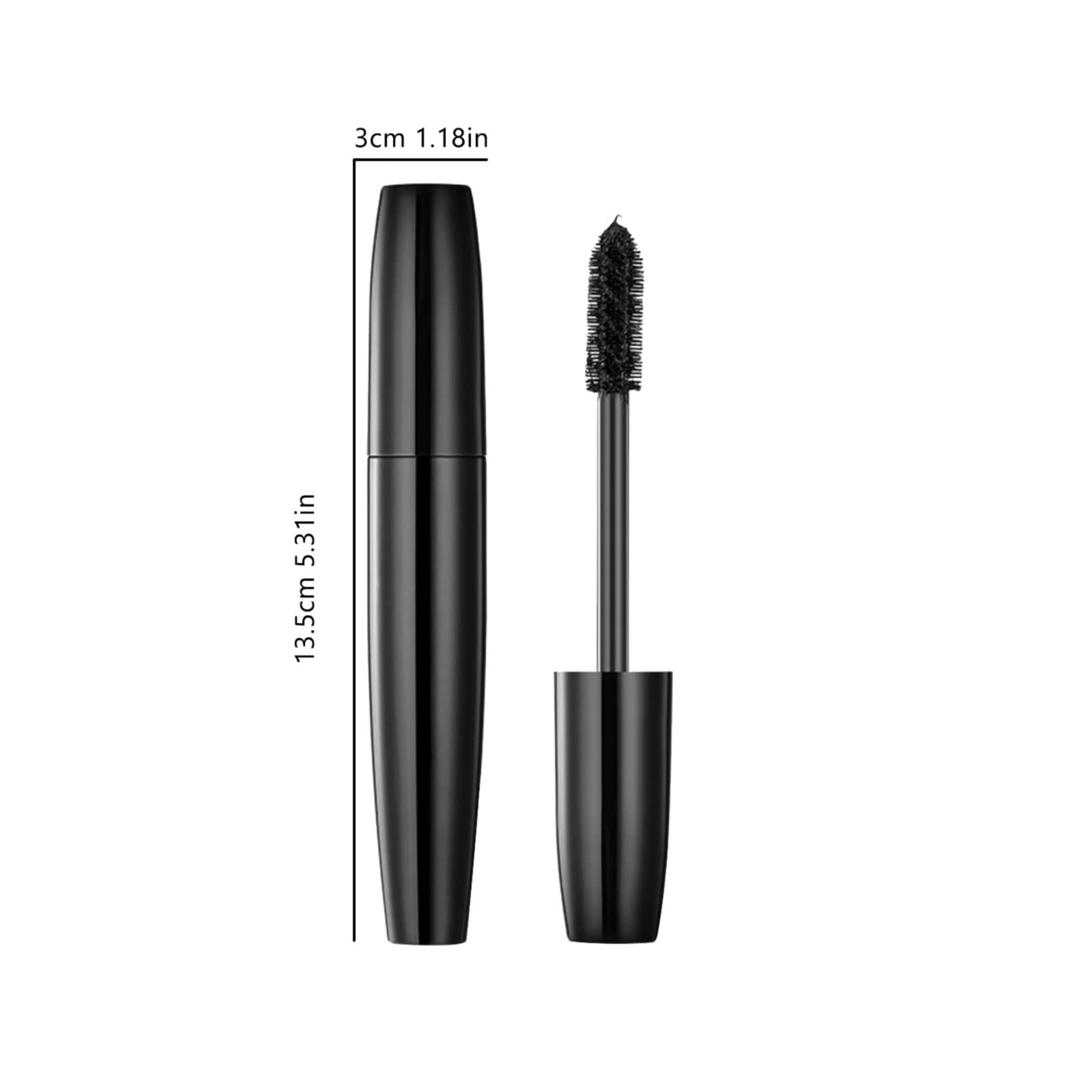 Fiber Lash Mascara Waterproof Luxuriously Longer Thicker Voluminous Eyelashes Long Lasting Dramatic Extension Stain Proof Weak Allergy Formula Better than Sex (Black, One Size)