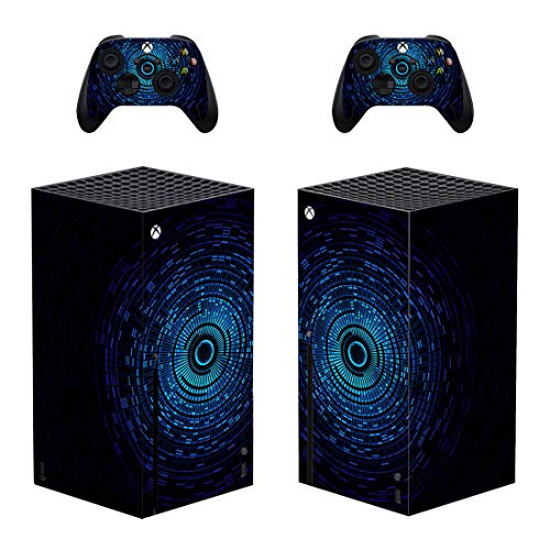 FELIPE SEIJI KUBA Xbox Series X Skin Set Vinyl Decal Skin Stickers Protective for Xbox Series X Console Kinect 2 Controllers - multi color