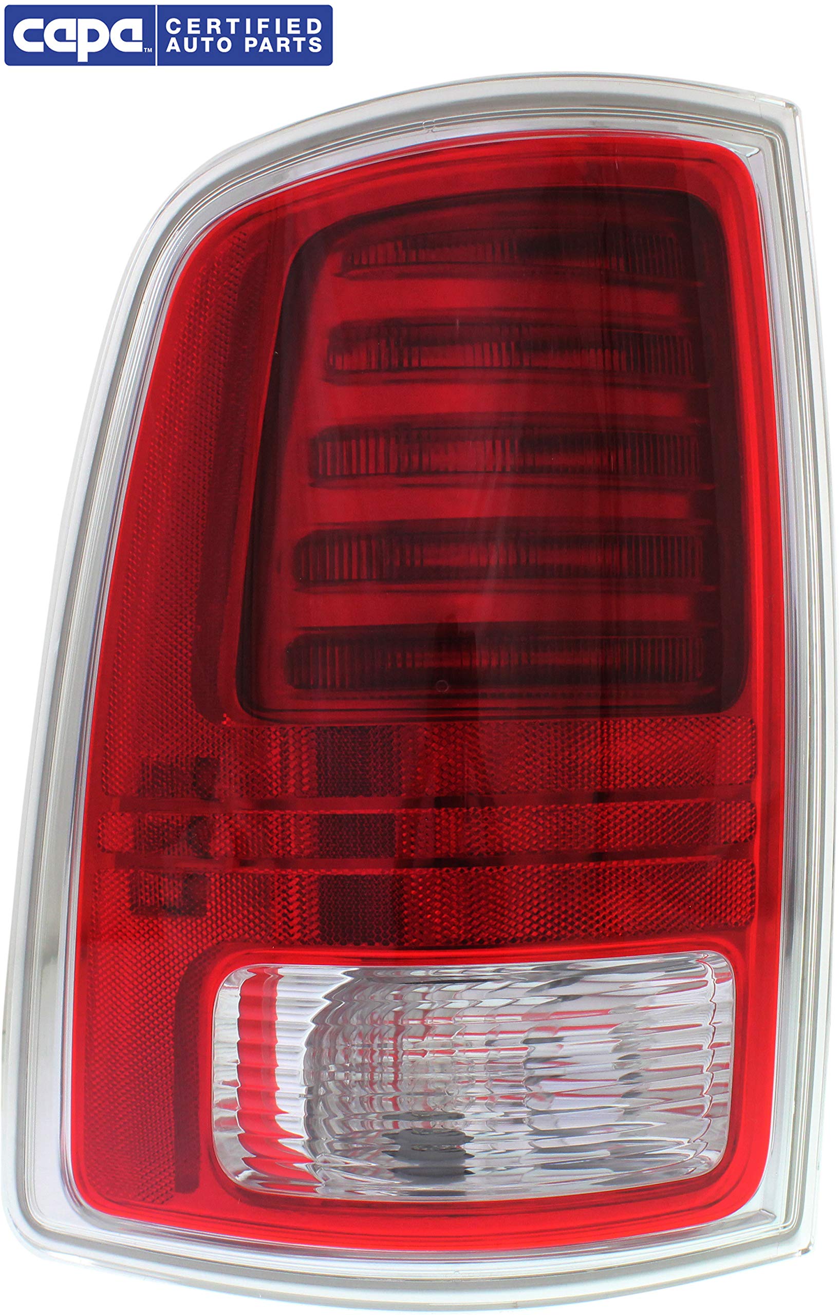 Evan Fischer NHTSA/DOT Compliant Tail Light Compatible With 2013-2018 Ram 1500, Fits 2014-2018 Ram 2500 Driver Side CAPA - CH2800203C, 68093079AC