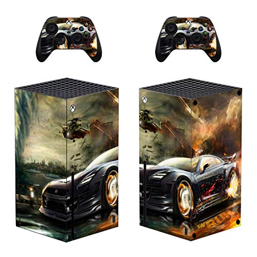 FELIPE SEIJI KUBA Xbox Series X Console and 2 Controllers Skin Set - Racing Car – Xbox Series X Vinyl
