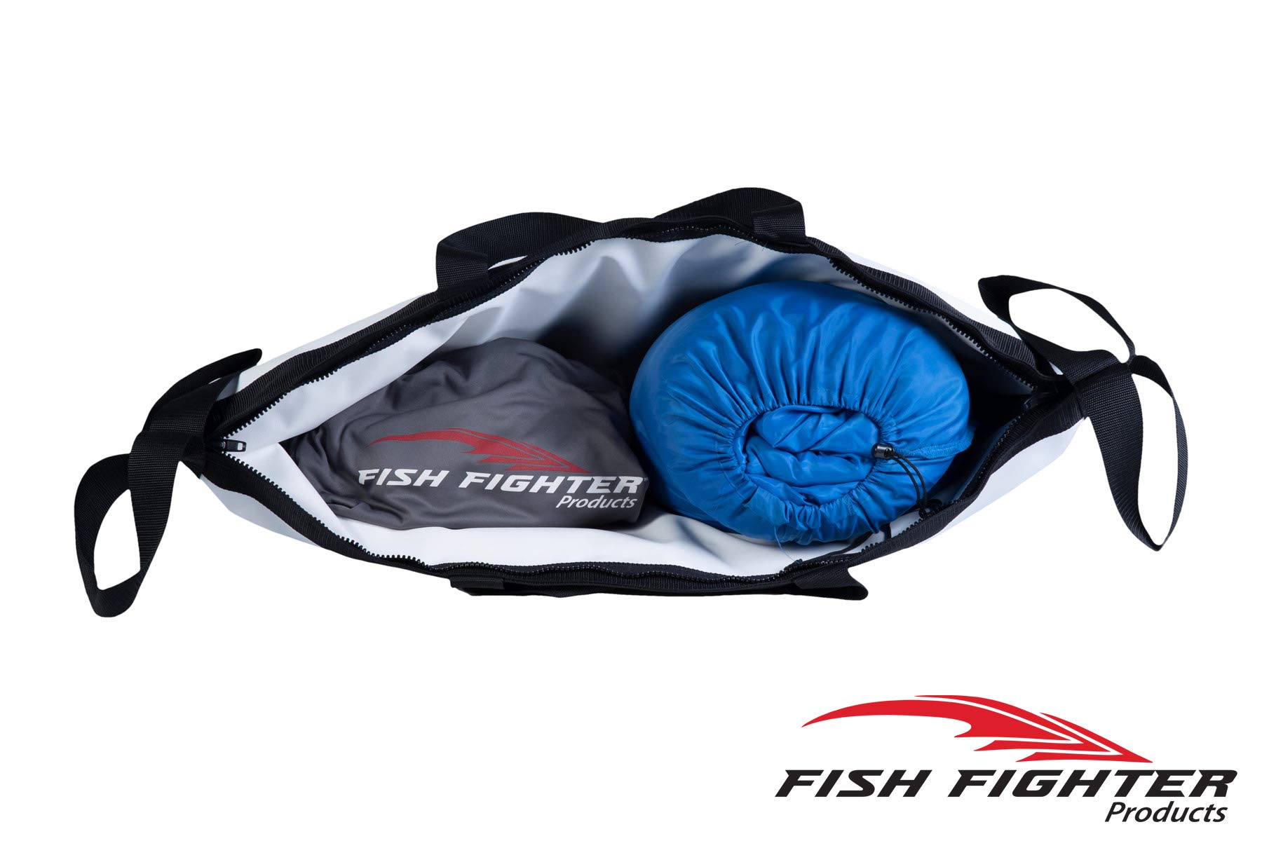 Fish Fighter 48 Inch Insulated Fish Bag, Kill Bag, Fishing Cooler, Easy to Clean & Take With You On The Boat or Shore