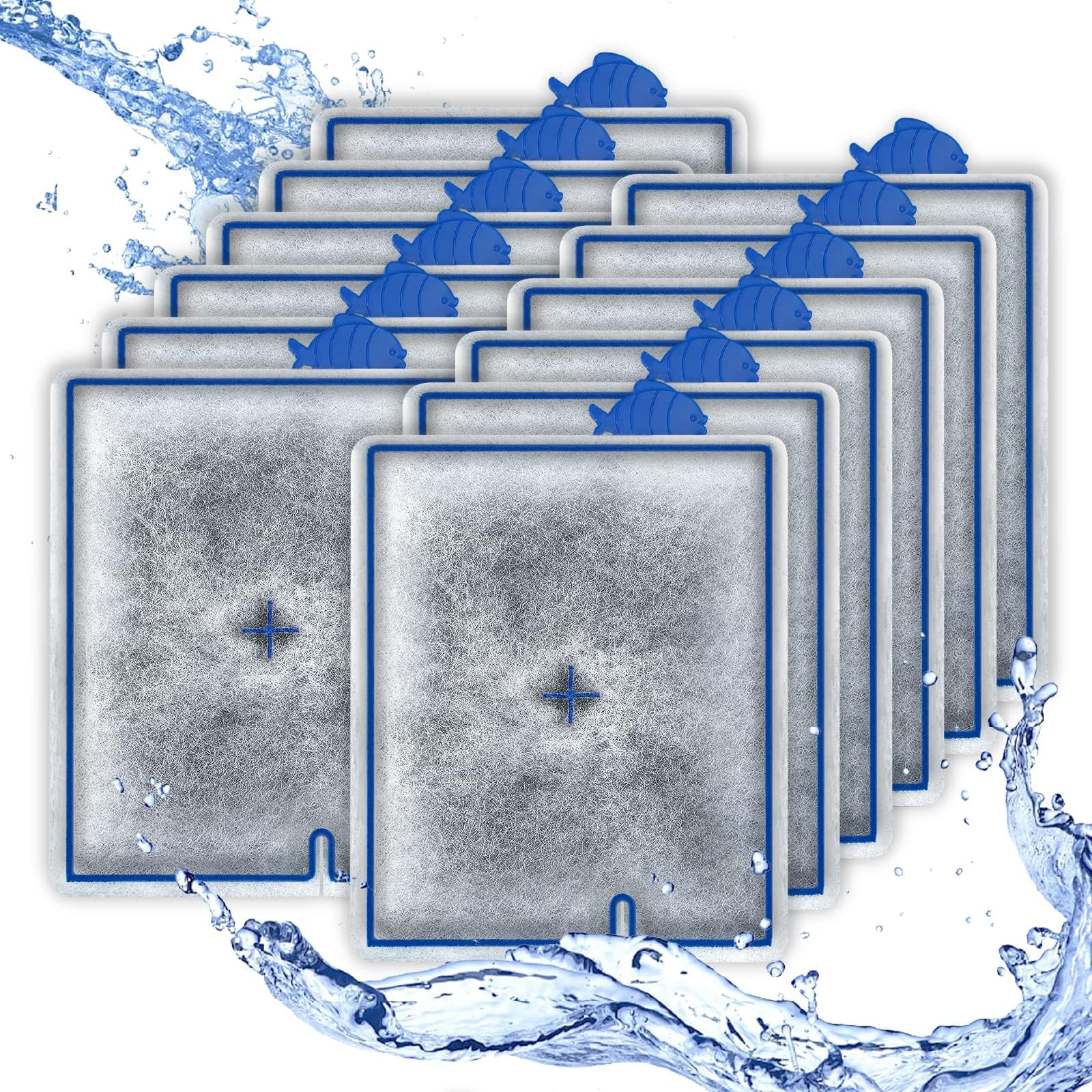 Fish Tank Filter Cartridge for Aqueon Filter Cartridges (L-12 Packs)