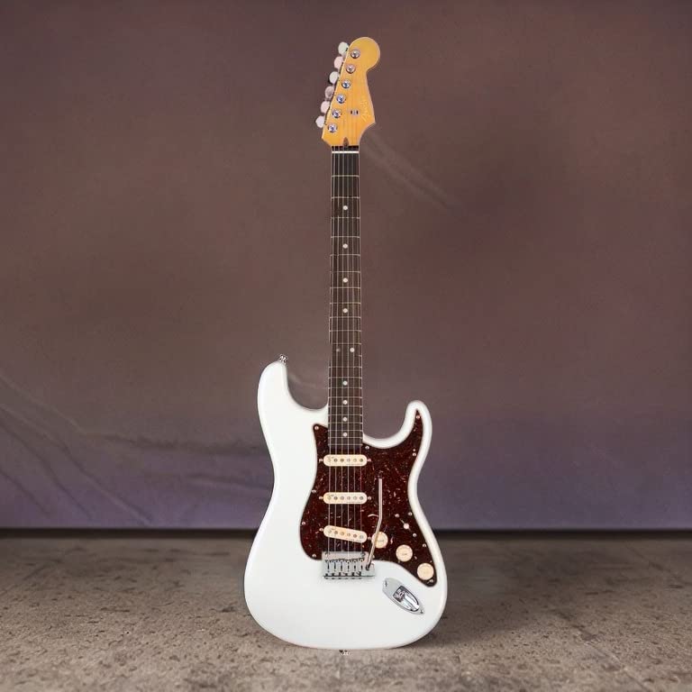 Fender American Ultra Stratocaster - Arctic Pearl with Rosewood Fingerboard