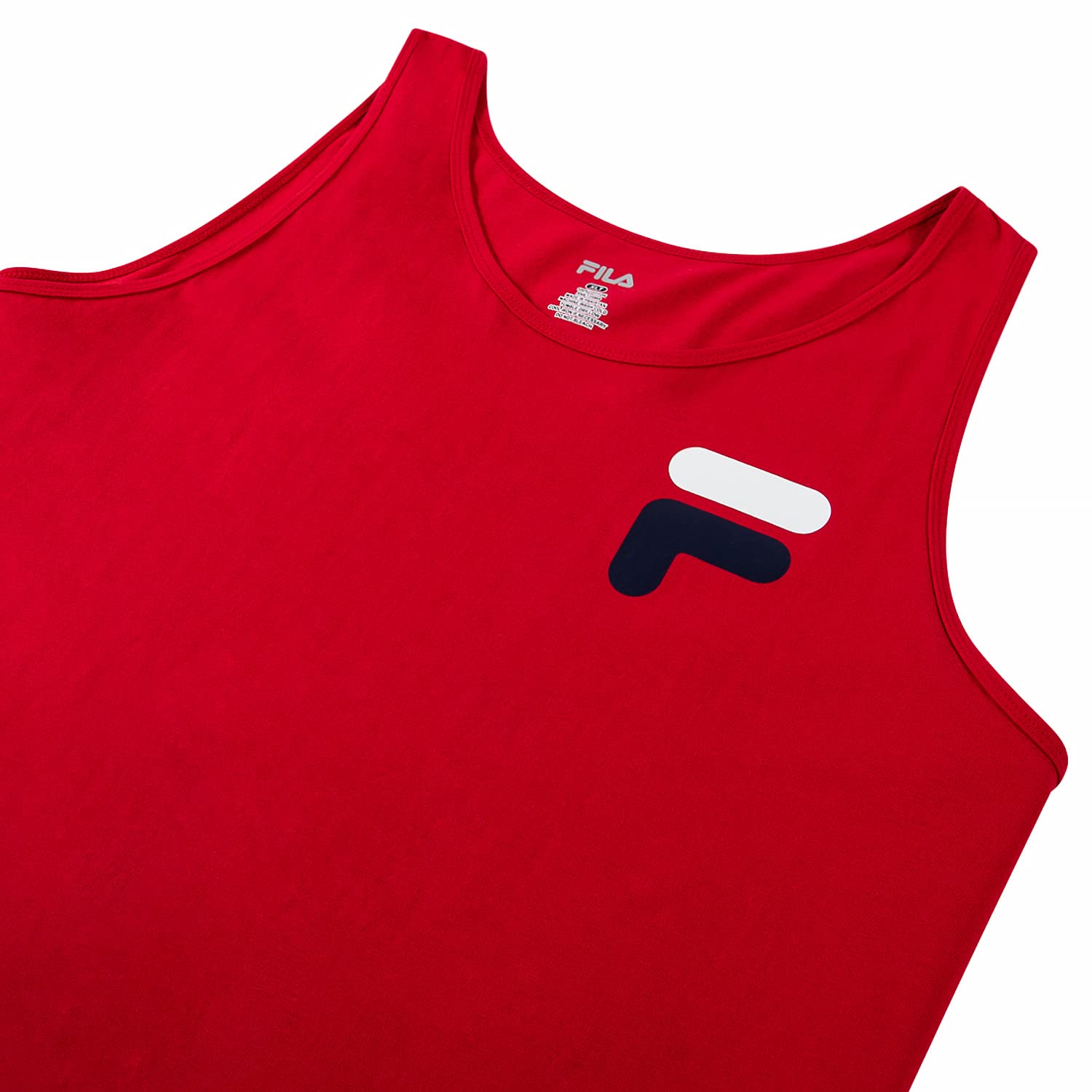 Fila Big and Tall Muscle Shirts for Men - Mens Tank Top, Workout Gym Tanks Red
