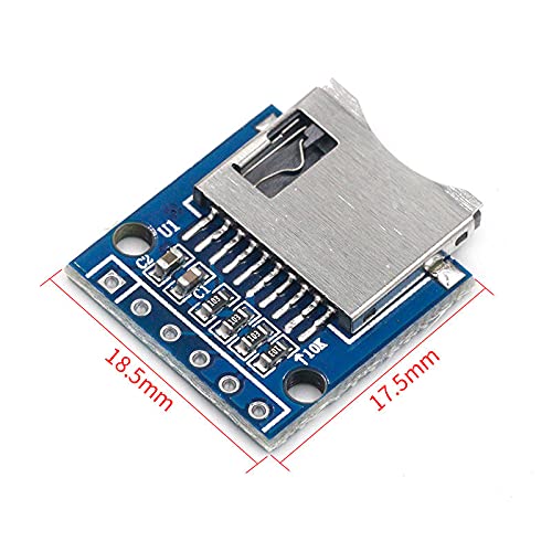 Micro SD Storage Expansion Board Mini Micro SD TF Card Memory Shield Module with Pins for Arduino