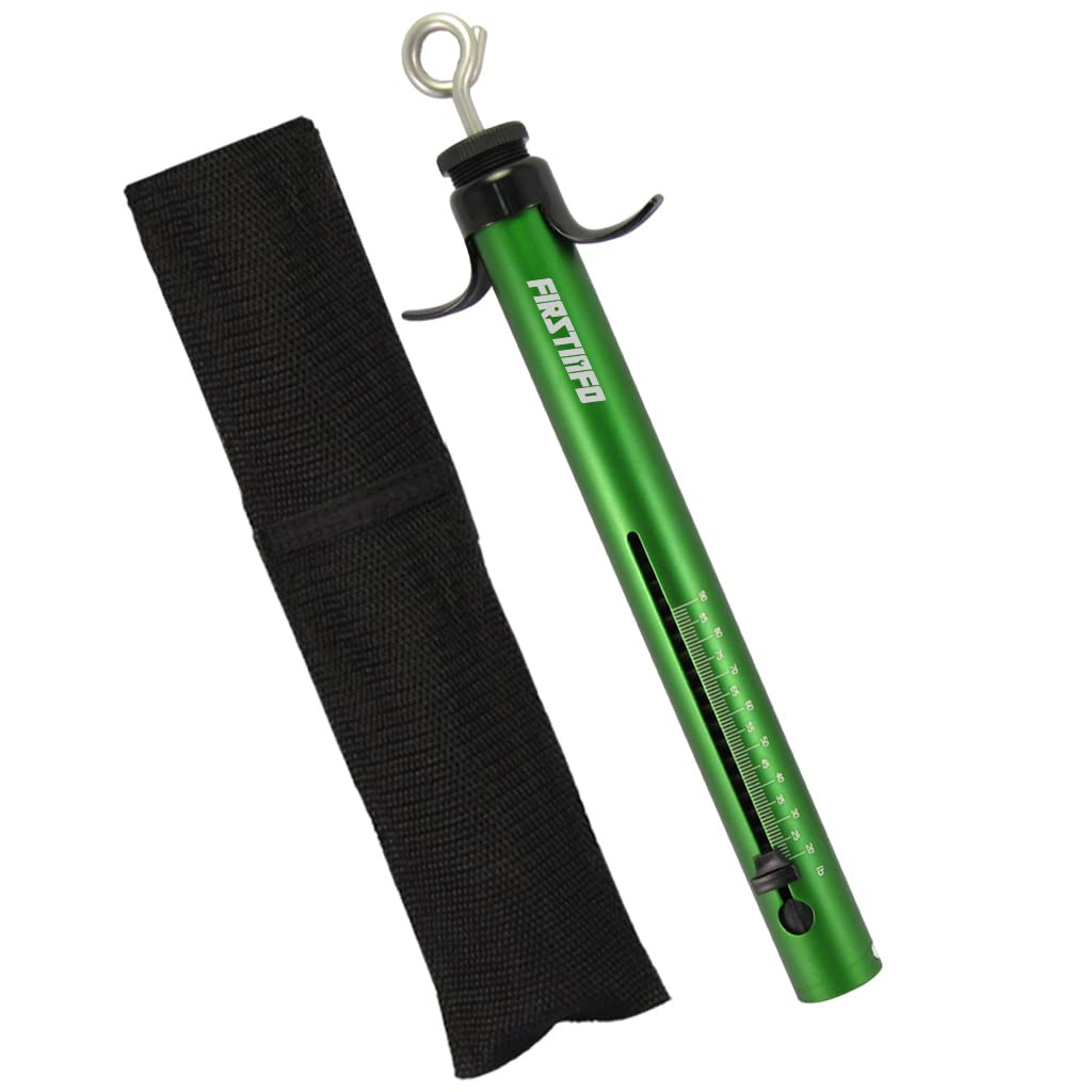 FIRSTINFO H5501 Archery Bow Scale for Peak Draw Weight-20 to 90 lbs. Heavy-Duty and Accurate, Made in Taiwan.