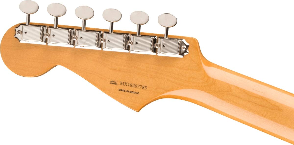 Fender Vintera 60s Stratocaster Electric Guitar, with 2-Year Warranty, Surf Green, Pau Ferro Fingerboard