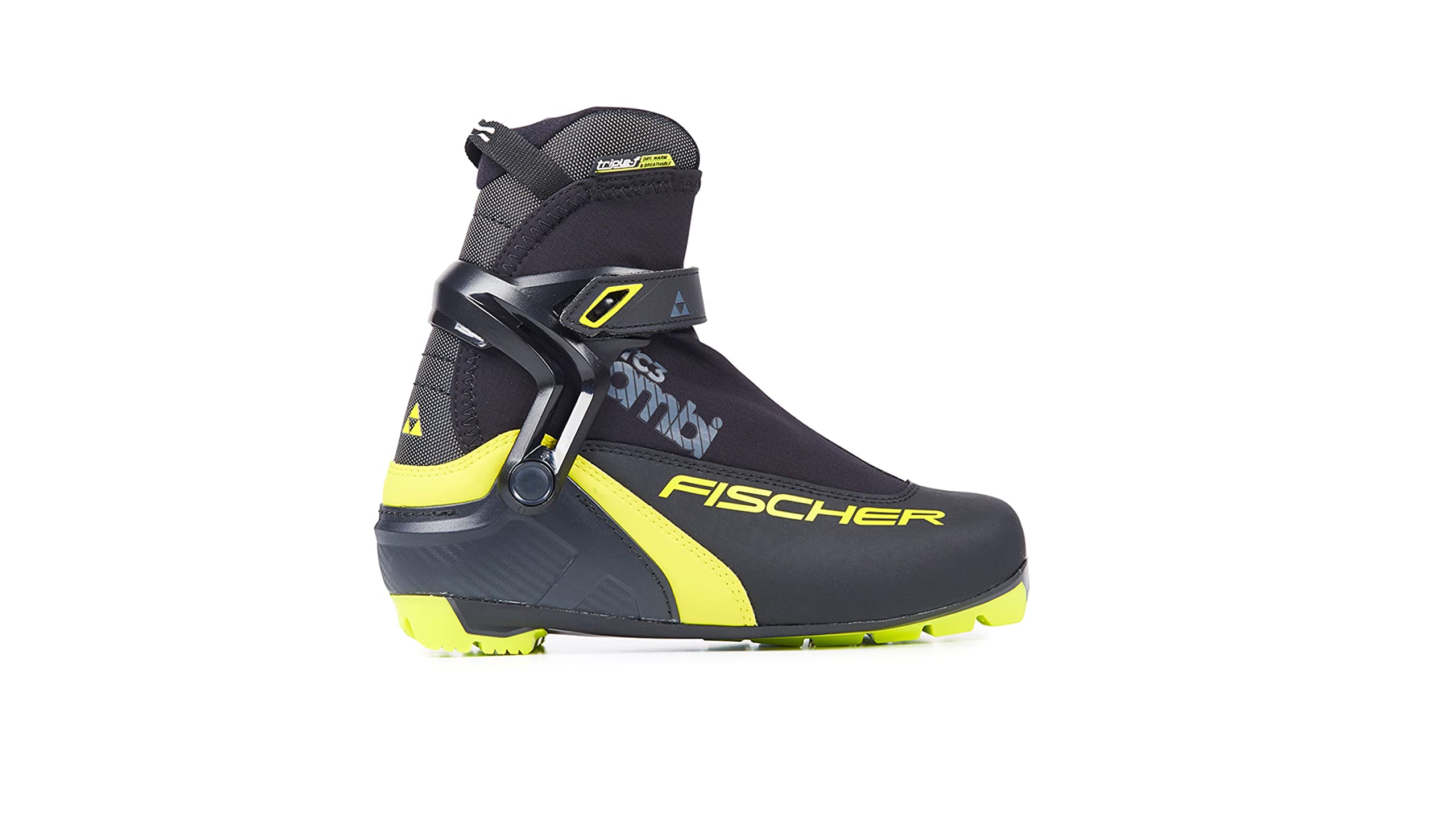 Fischer RC 3 Combi XC Ski Boots Womens Sz 48 White/Black (S18719)
