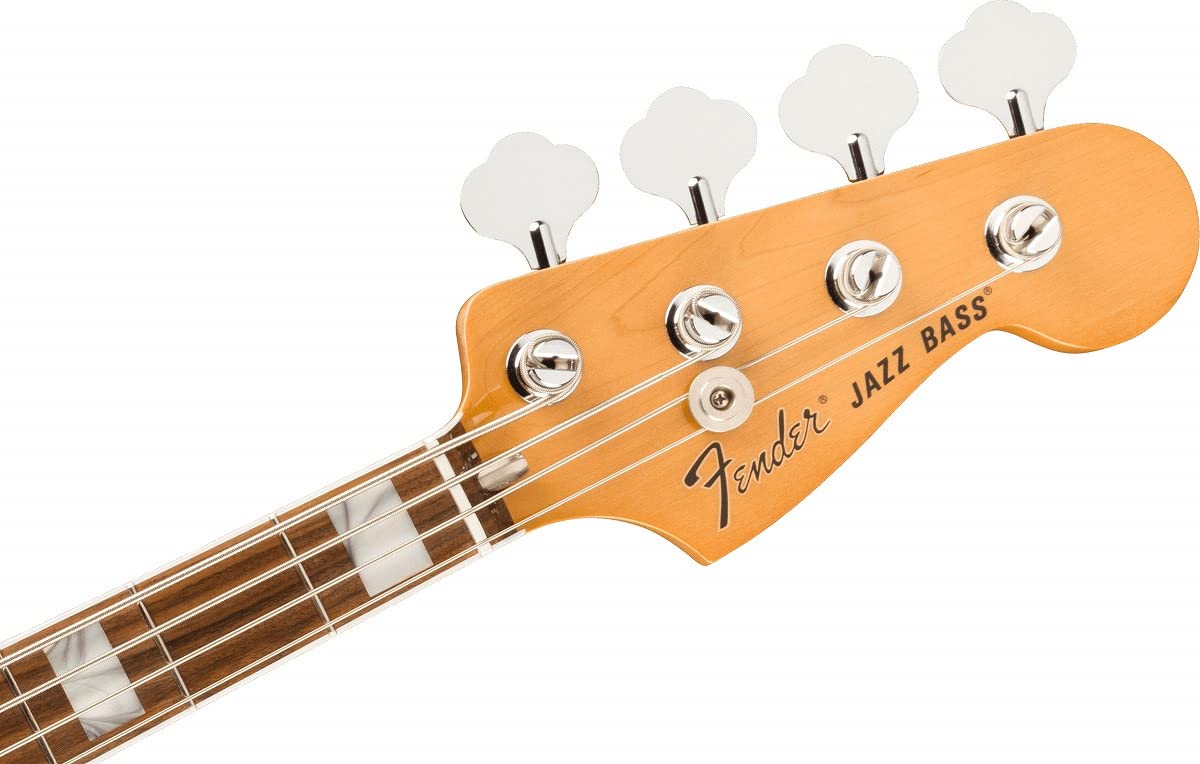 Fender Vintera 70s Jazz Bass, 3-Color Sunburst, Pau Ferro Fingerboard